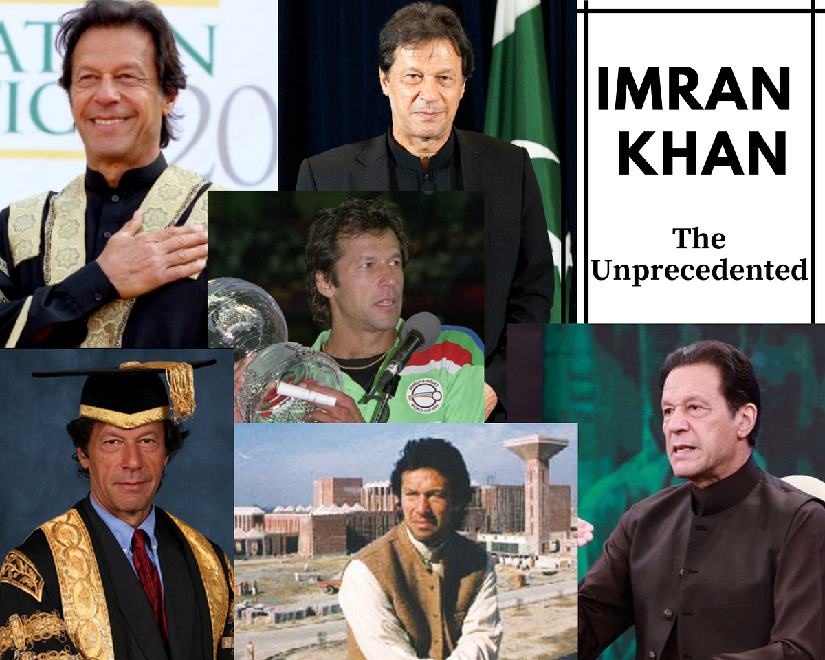 Imran Khan: The Unprecedented. His journey from being a Kaptaan to ...