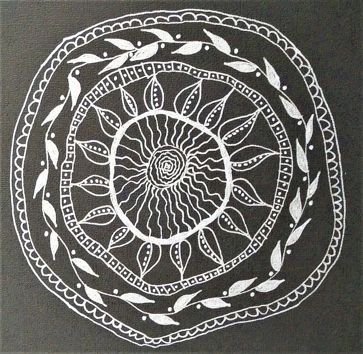 Silver Ink on Black Paper Packs a Punch | by Celeste Wilson | Share ...