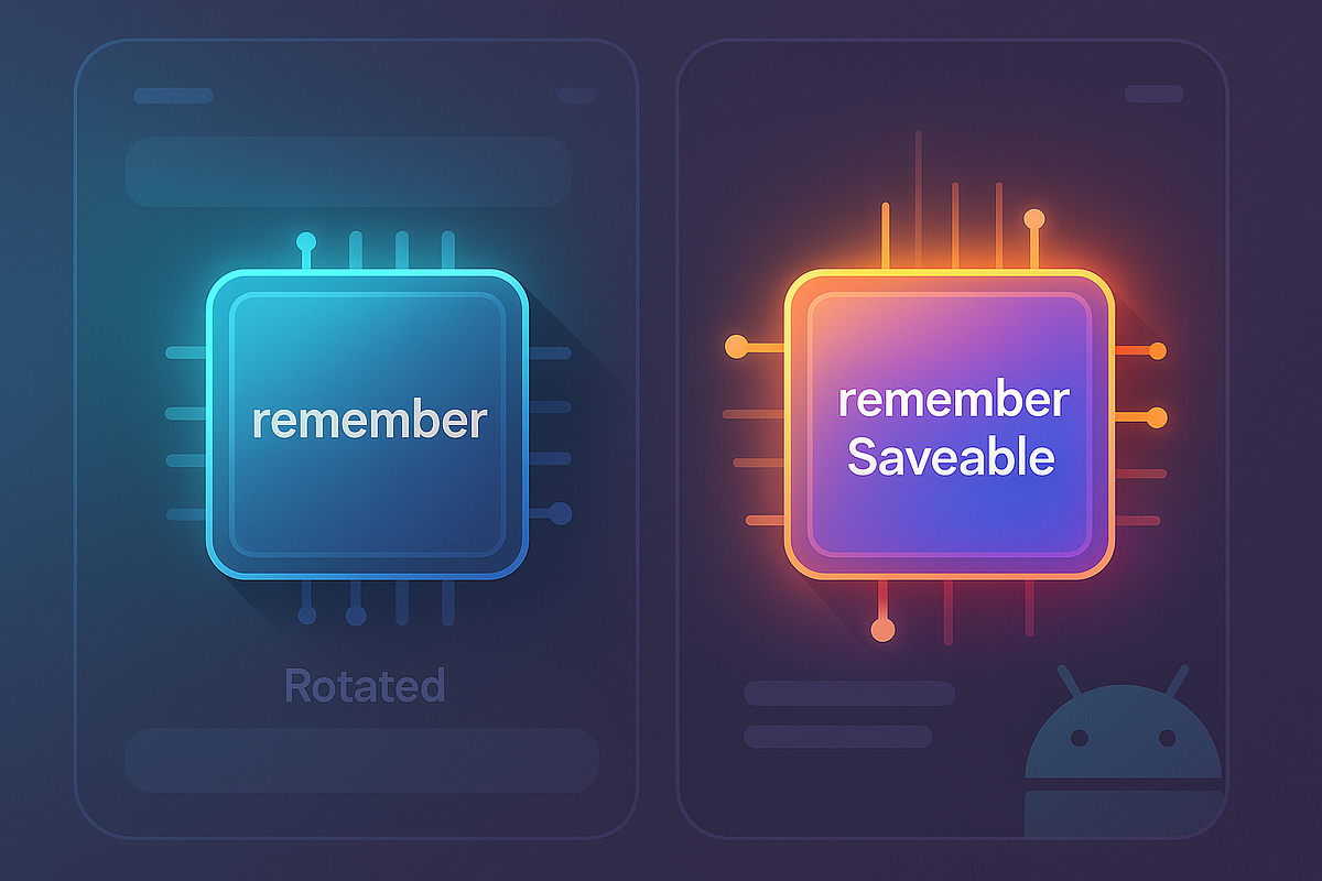 The Secret Behind remember and rememberSaveable in Jetpack Compose | by Nishanth Selvaraju | Nov ...