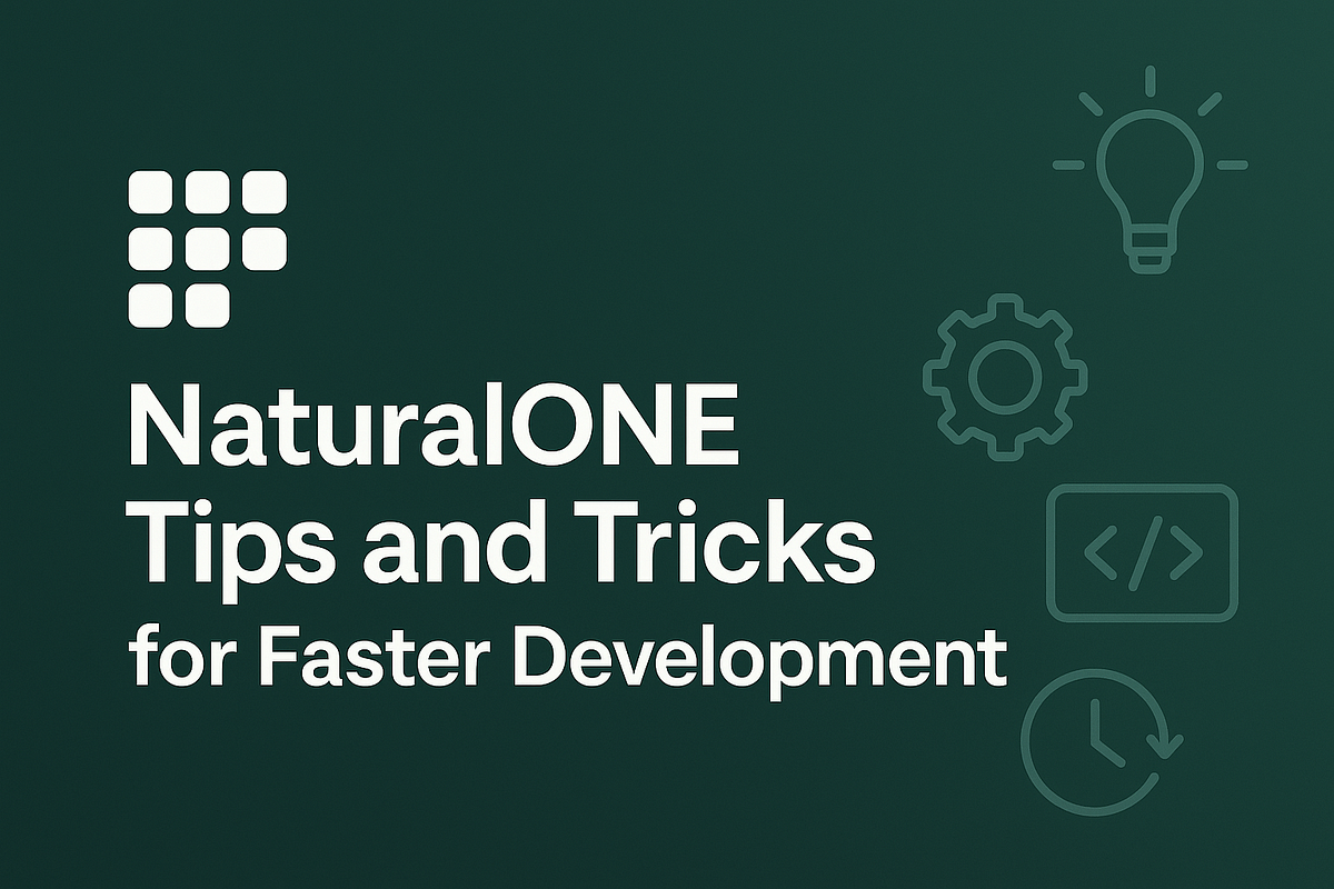 NaturalONE Tips and Tricks for Faster Development | by Supun Weerasekara | May, 2025 | Level Up ...