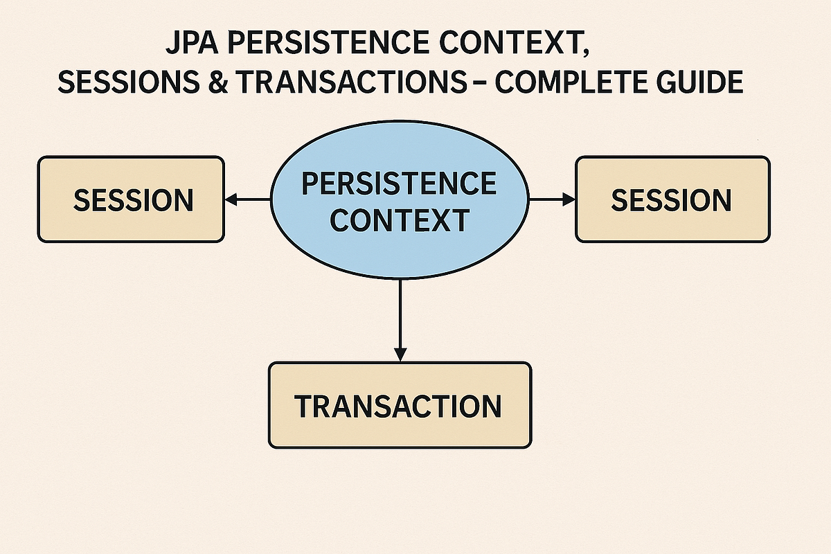 JPA: Persistence Context, Sessions, Transactions & JpaRepository | by Meet2sudhakar | Nov, 2025 ...