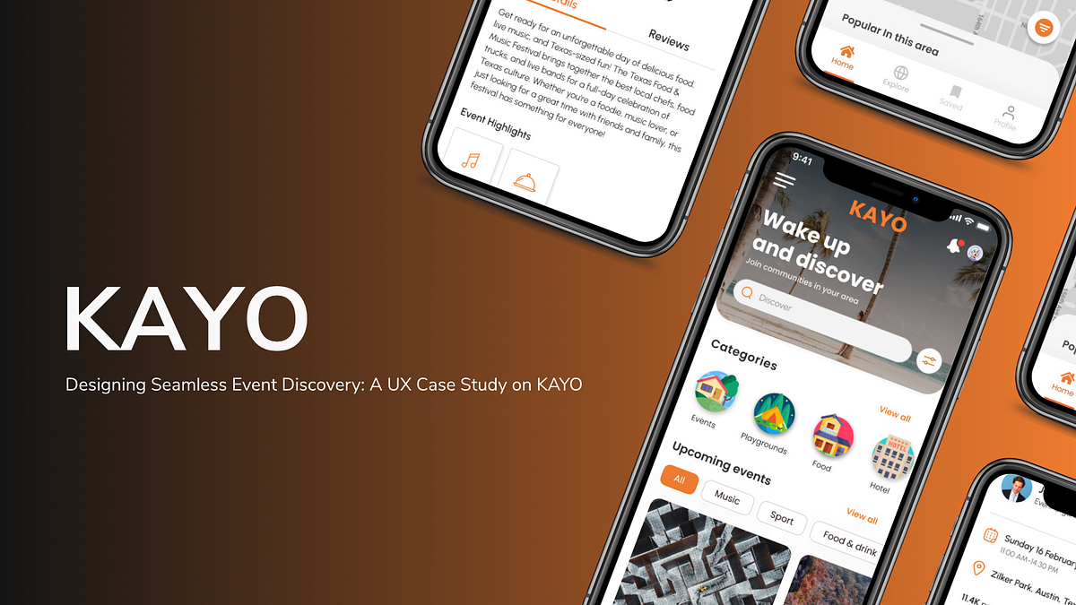 Designing Seamless Event Discovery: A Detailed Case Study on KAYO App ...