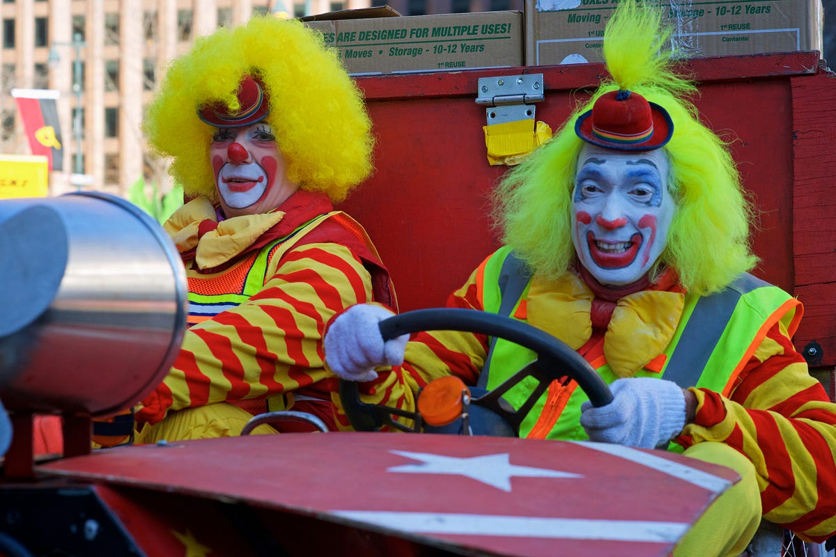 Saturday Clown Car Brain. Letters scrambling madly away from my… | by ...
