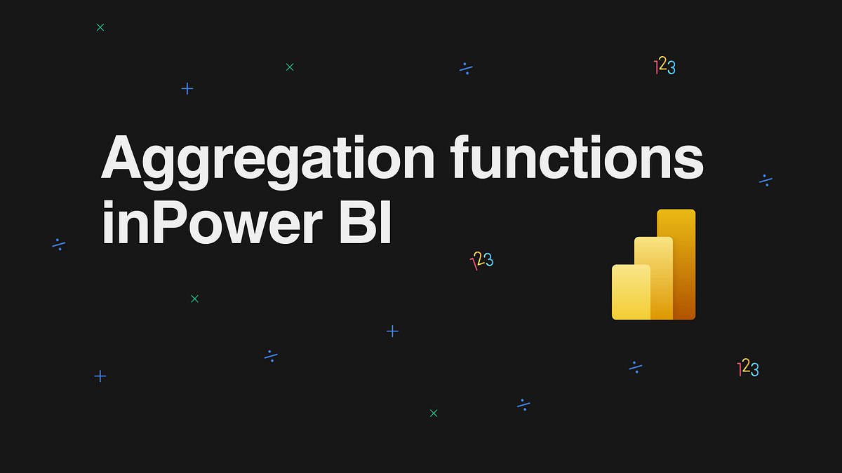 Aggregation DAX Functions in Power BI | by PLR Shop | Medium
