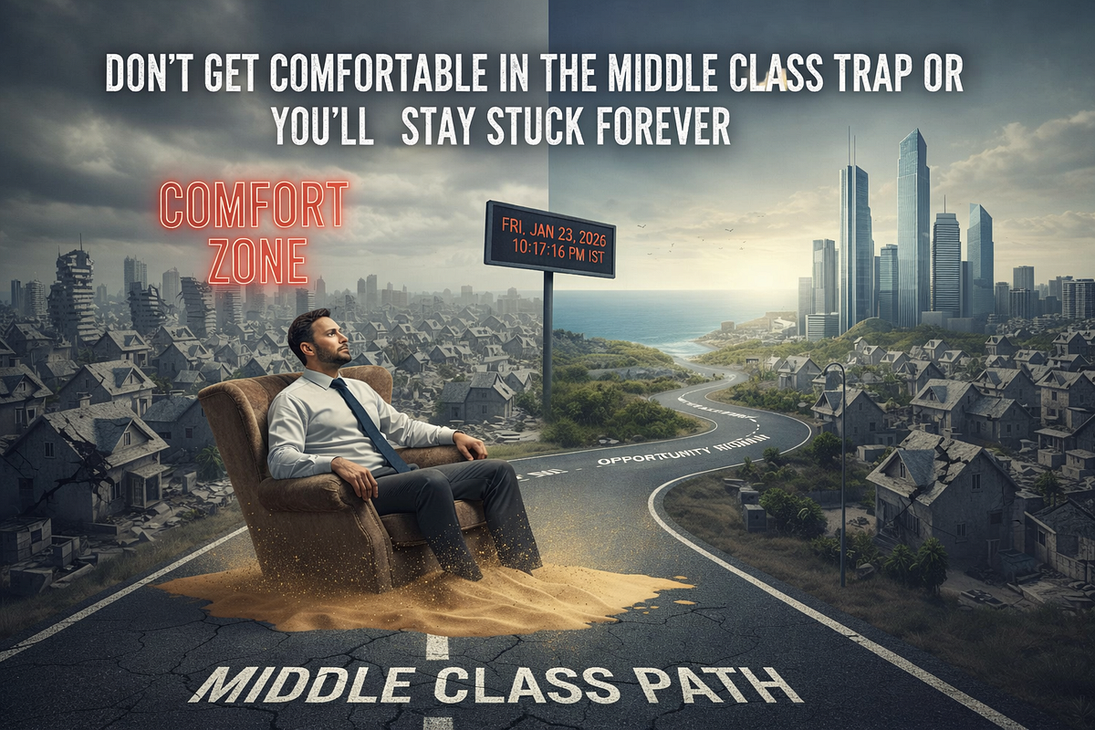 Don’t Get Comfortable in the Middle Class Trap Or You’ll Stay Stuck ...