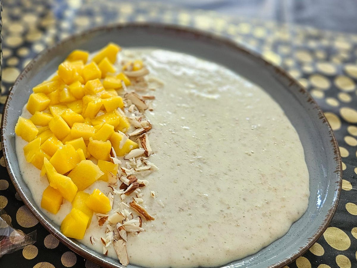 Porridge with Vitamins, Made with wholegrain oats | by Bushwrites | Medium