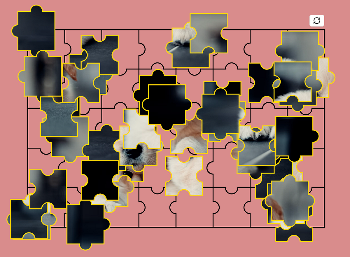 React Jigsaw. I built a customizable react-puzzle. AI… | by Arissa Fram | Aug, 2025 | Medium