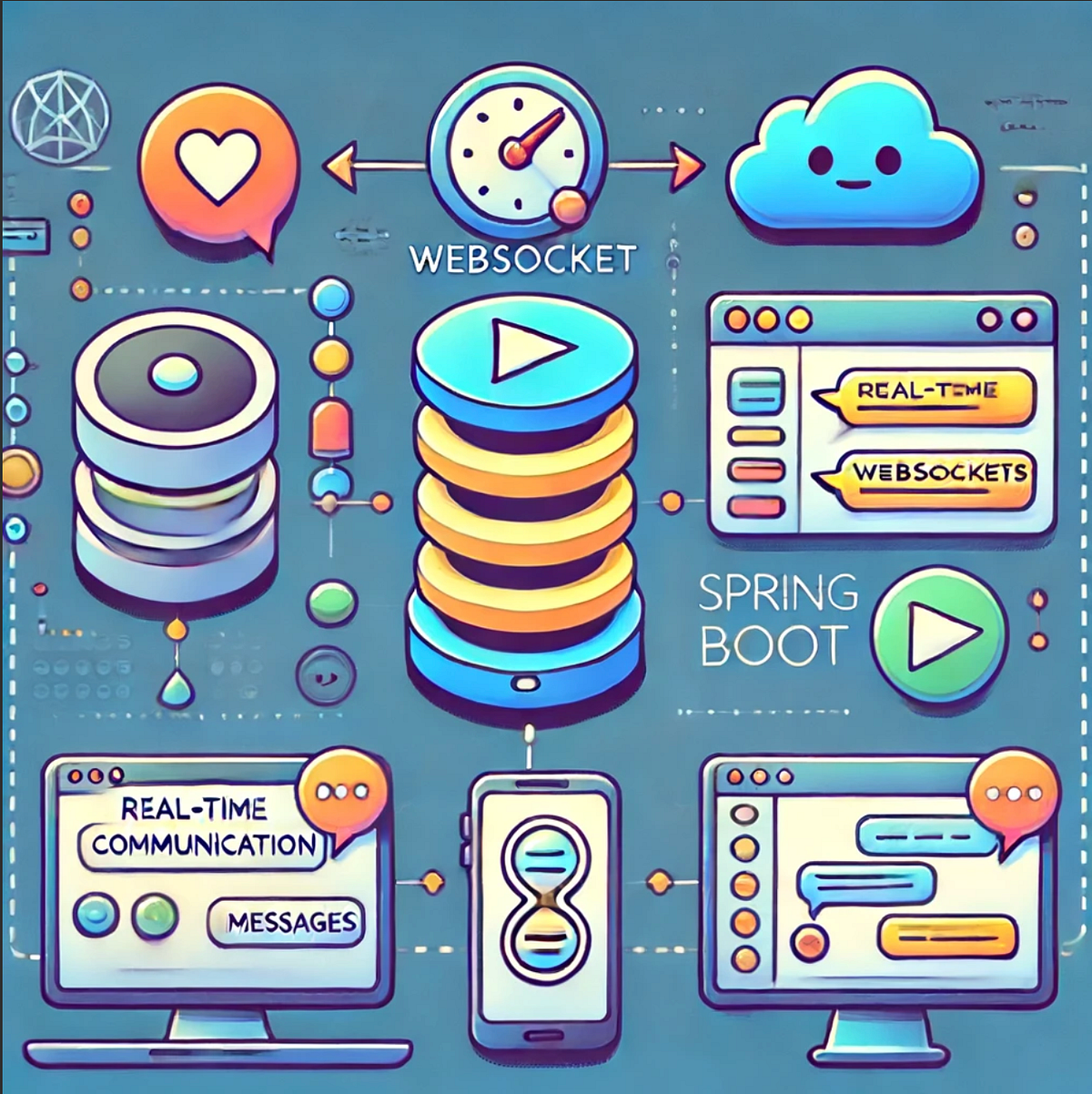 Implementing WebSocket Communication in Spring Boot | by Master Spring Ter | Medium