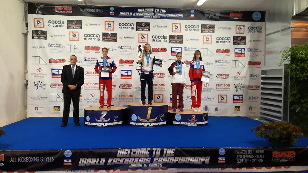 GOLD MEDAL FROM WORLD KICKBOXING CHAMPIONSHIP | by ABC FIGHT CLUB | Medium