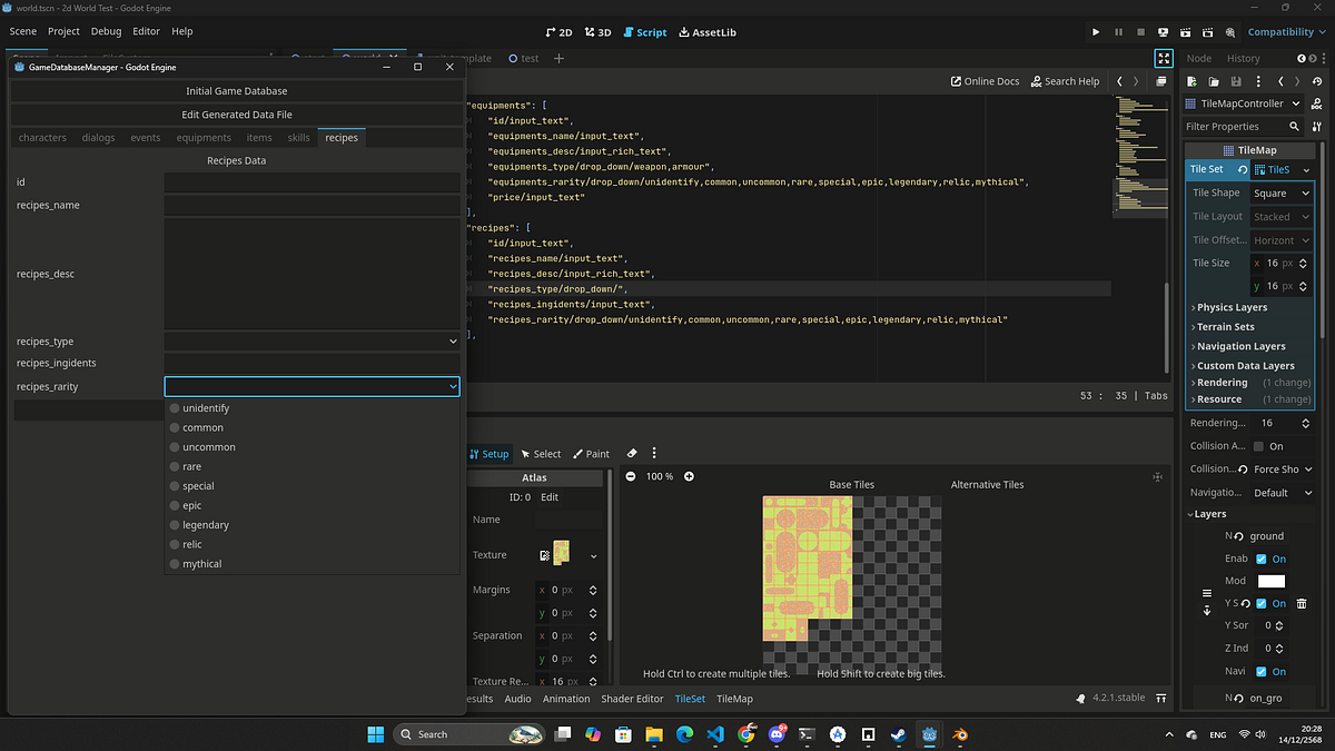 My Godot Plugin Journey: Data Forging | by Jakkapat Srikacha | Dec ...