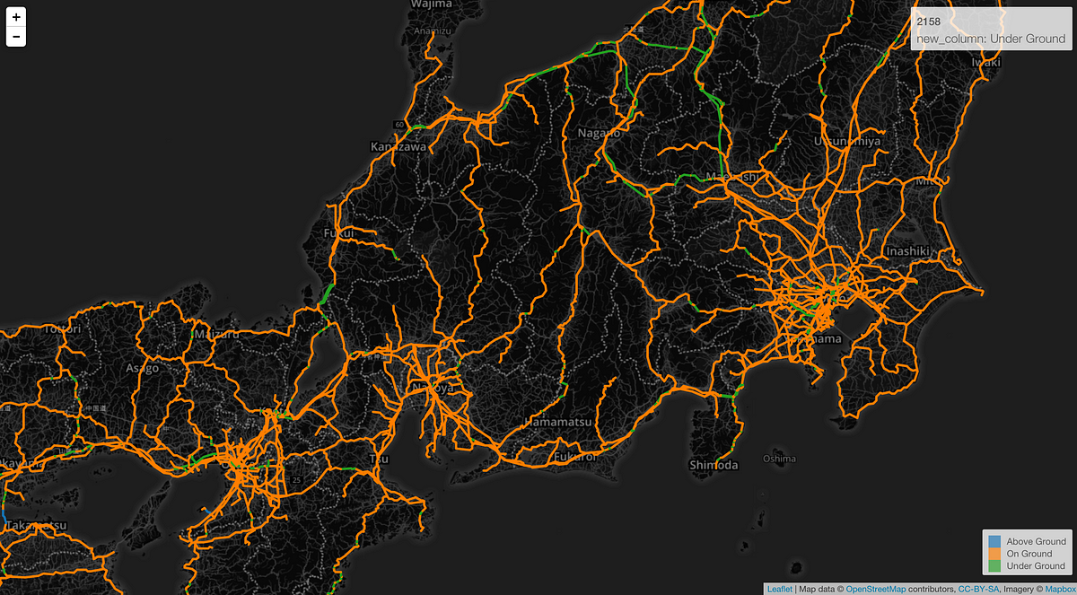 Visualizing geospatial data with your own GeoJSON | by Kan Nishida ... Visualizing geospatial data with your own GeoJSON | by Kan Nishida ...