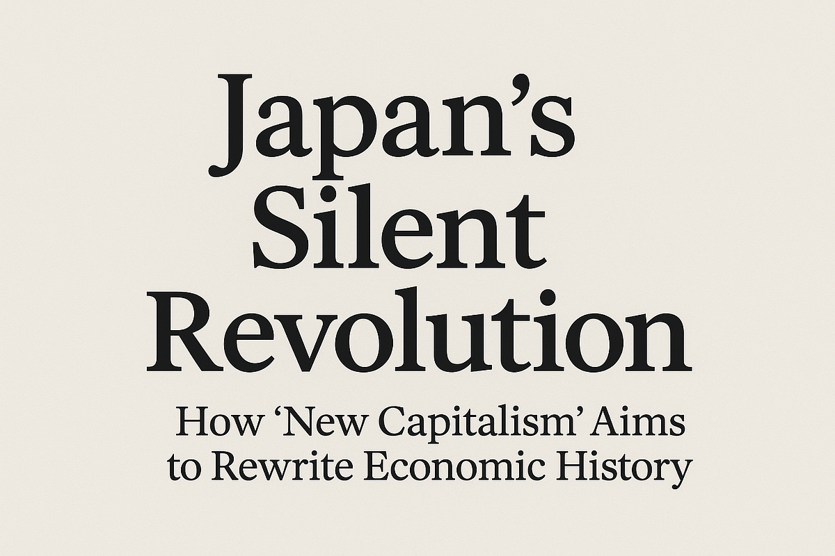 Japan’s Silent Revolution: How “New Capitalism” Aims to Rewrite ...