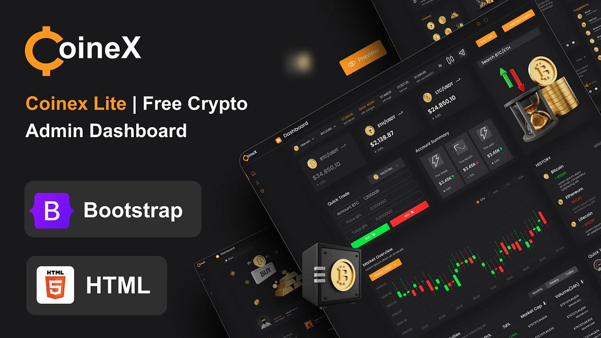 Build a Responsive Admin Dashboard Using HTML CSS & JS & Bootstrap - Web Monster - Medium