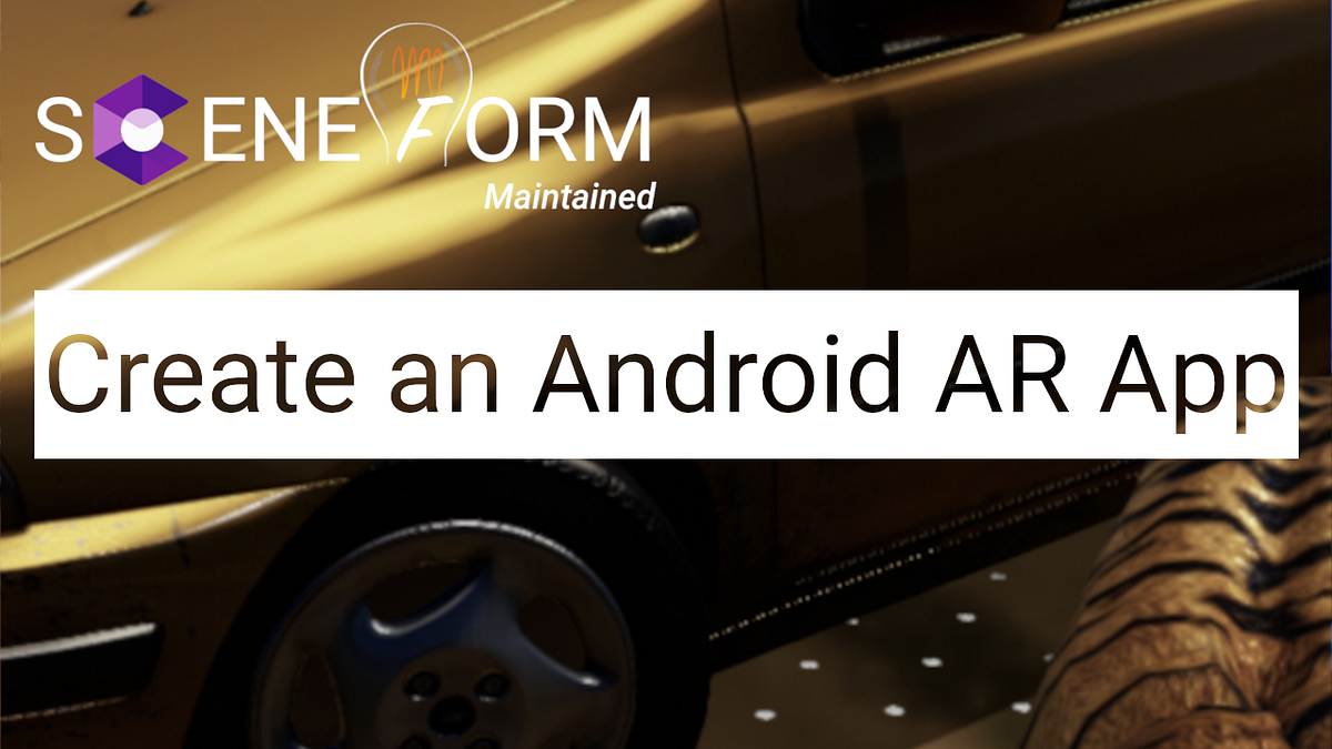 Make an Android AR (Augmented Reality) App for Android Developers in 2022 (Without OpenGL, Unity ...