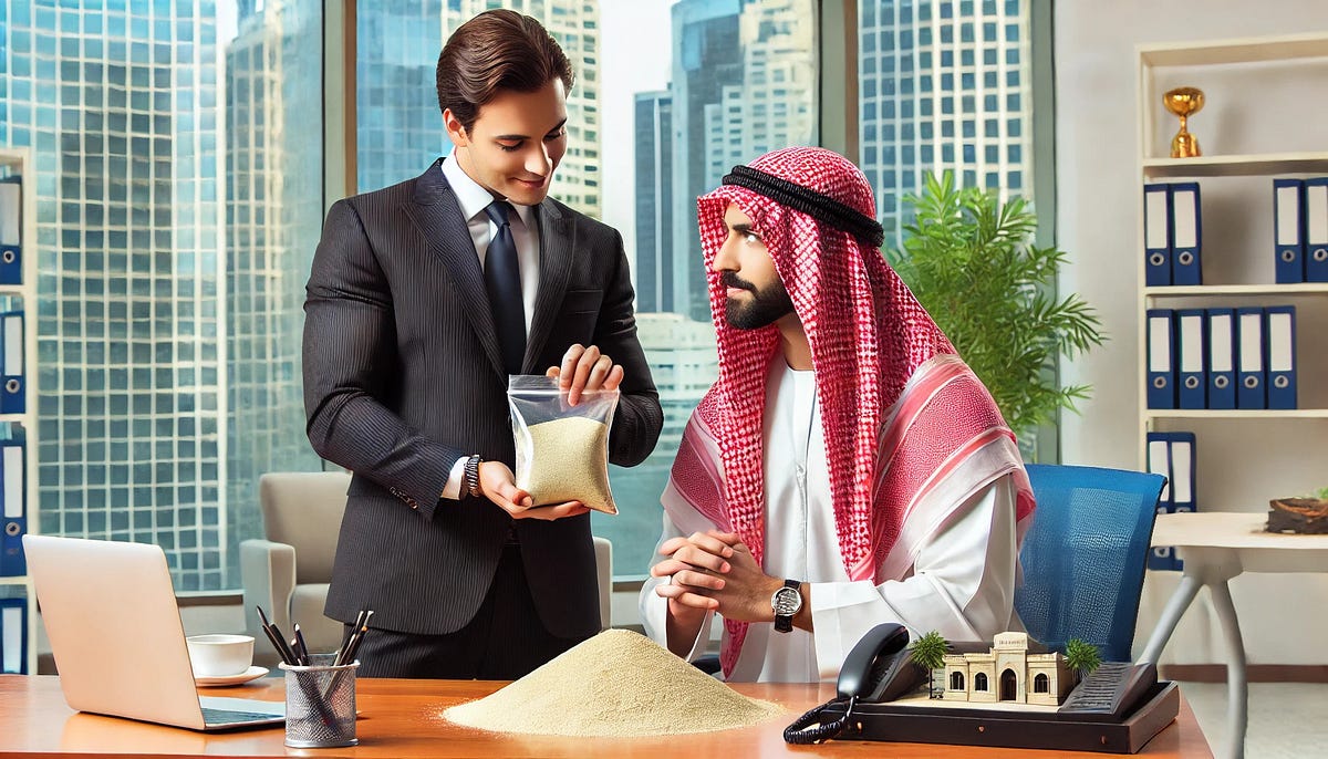 Sell sand to an Arab using this copywriting tactic! | by heydar saadi | ILLUMINATION’S MIRROR ...