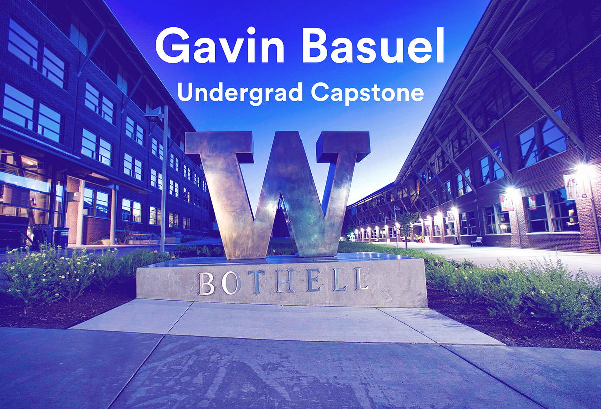 University of Washington IAS portfolio | by Gavin Basuel | Medium