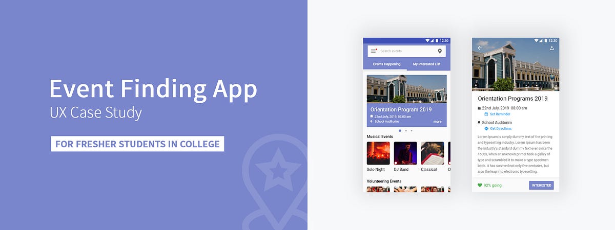 Event Finding App — A UX Case Study | by Saksham Sinha | Prototypr