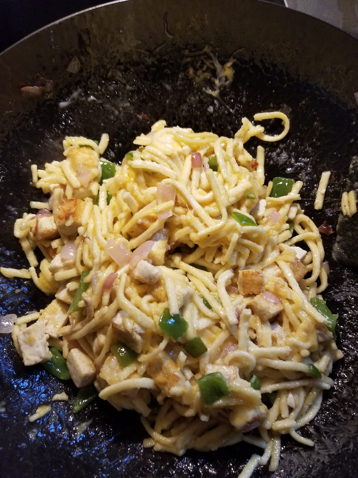 Budget Meal Experiment: Tofu Spaetzle | by Ziv Kwi | Aug, 2023 | Medium