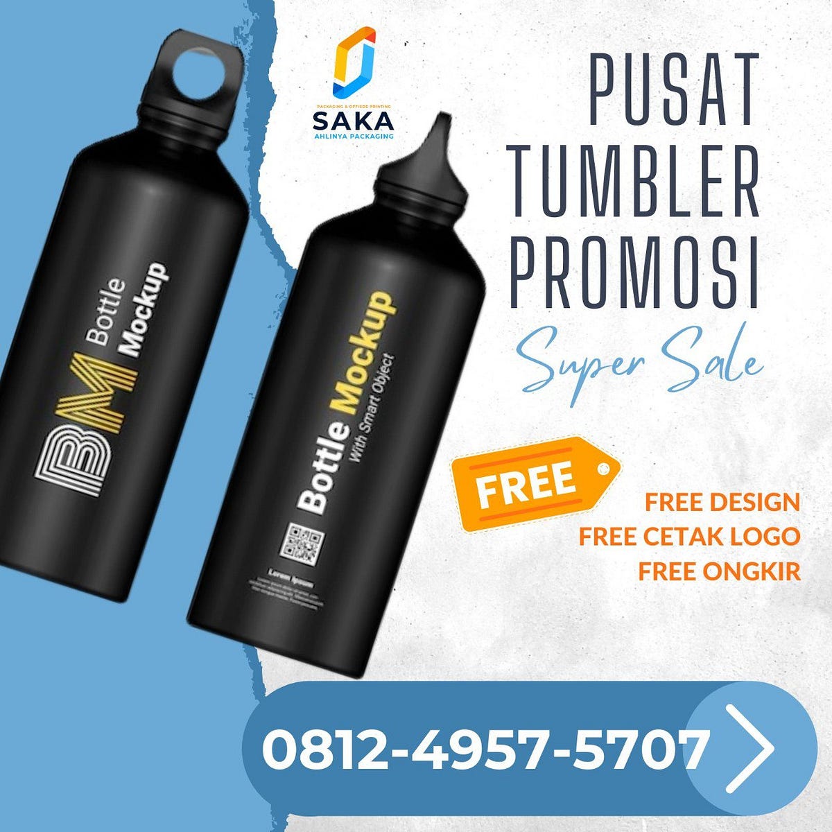 FREE CETAK LOGO, Pusat Souvenir Tumbler Murah jayapura| WA/CALL 0812–4957–5707 | by Tumbler ...
