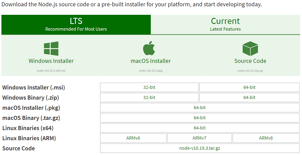 Cara Install Node.js dan Membuat Project Vue di Windows 10 | by Muhammad Satria | Medium