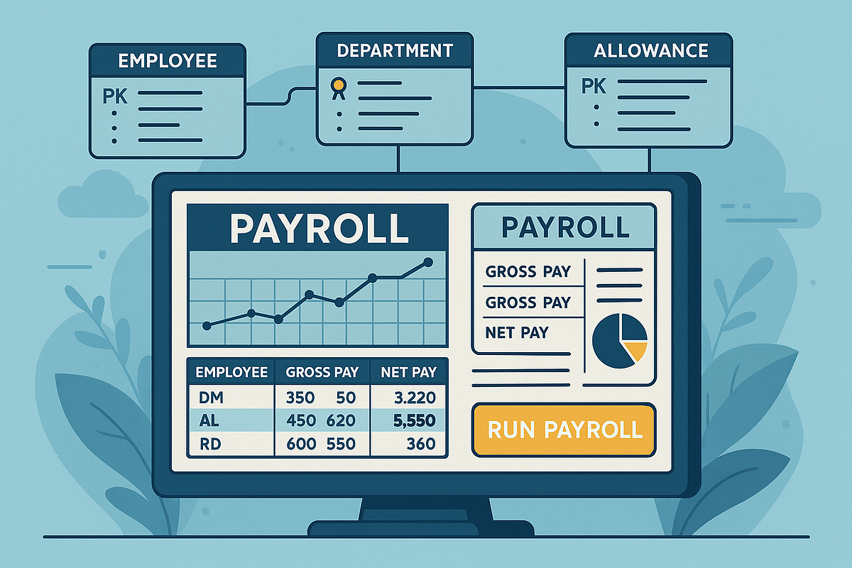 Designing a Payroll Management System Using Relational Databases: A Real-World Application of ...