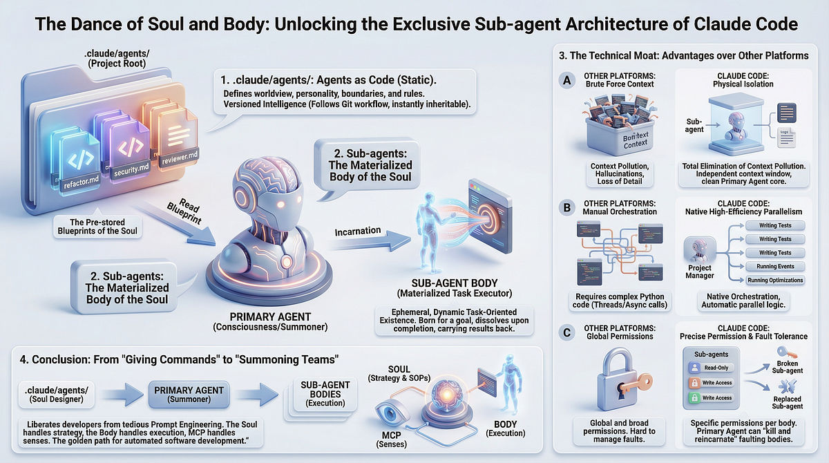 The Dance of Soul and Body: Unlocking the Exclusive Sub-agent ...