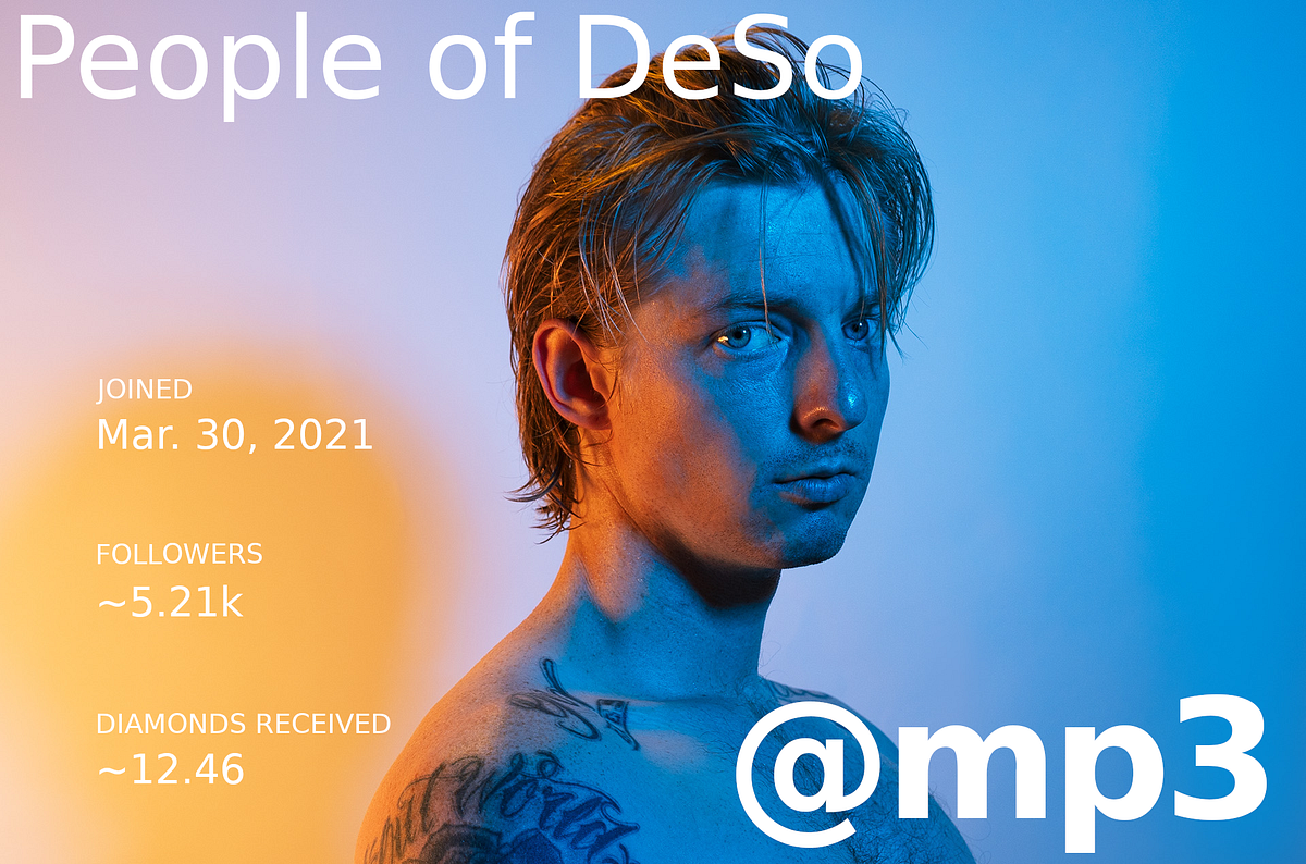 People of DeSo: @ mp3. An occasional series featuring… | by Dean Reeds ...