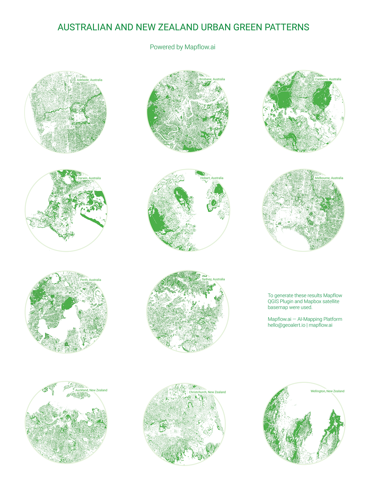 Australian and New Zealand urban green patterns - Andrey Pirogov - Medium