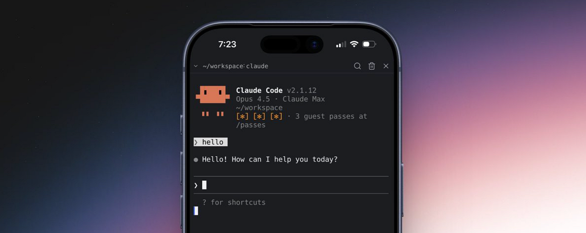 Run Claude Code on your phone in 5 minutes | by Civil Learning | Coding ...