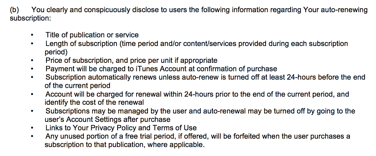 Apple Will Reject Your Subscription App if You Don’t Include This ...