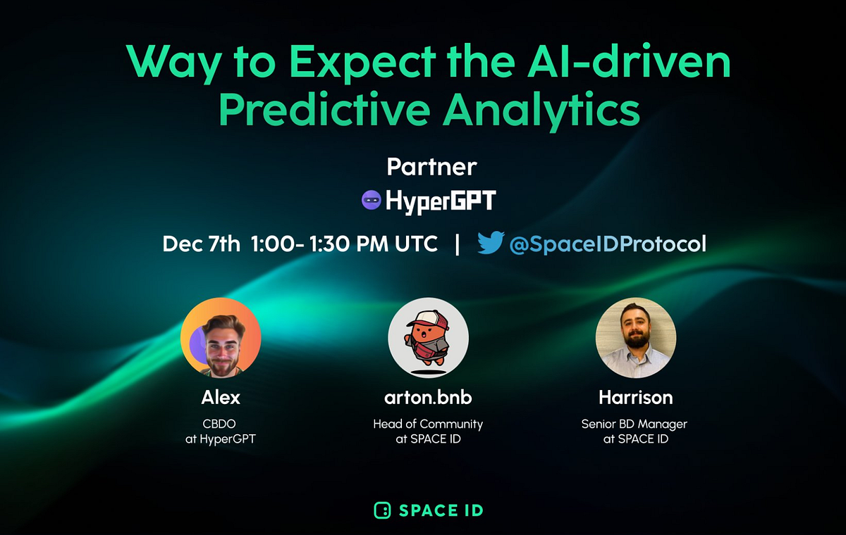 SPACE ID Twitter Spaces AMA Recap:Navigating the Future of AI and Web3: Insights from HyperGPT ...