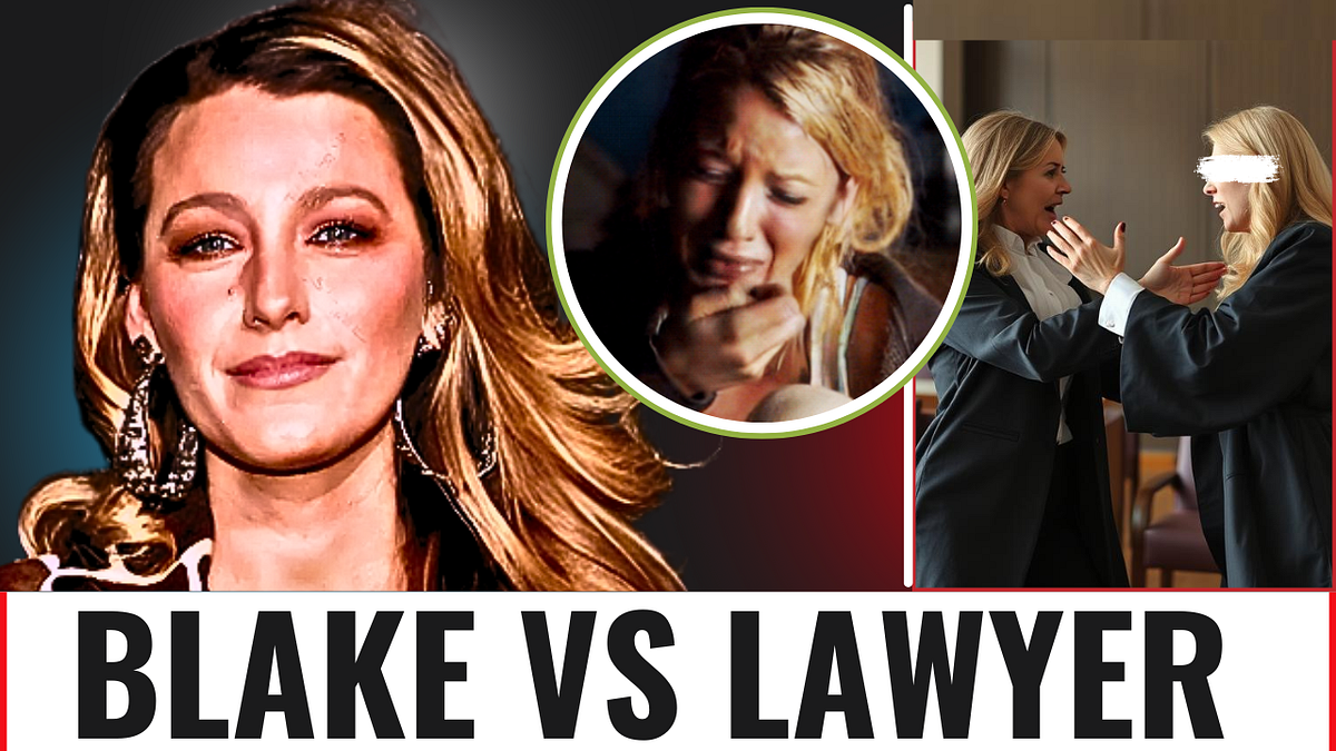 Blake Lively’s Lawyer EXPOSES Her As A Monster After She A3used Him & DROPS Her As A Client ...