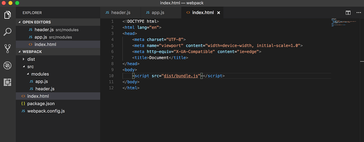 Setting Up Webpack With ES6 Modules | by John Wolfe | Quick Code | Medium