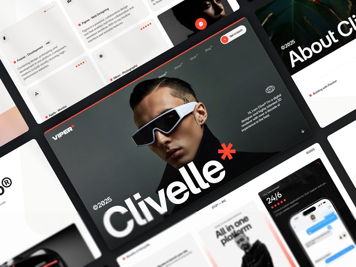 12 Designer’s Portfolios That Will Make You Jealous | by Alpha Design ...