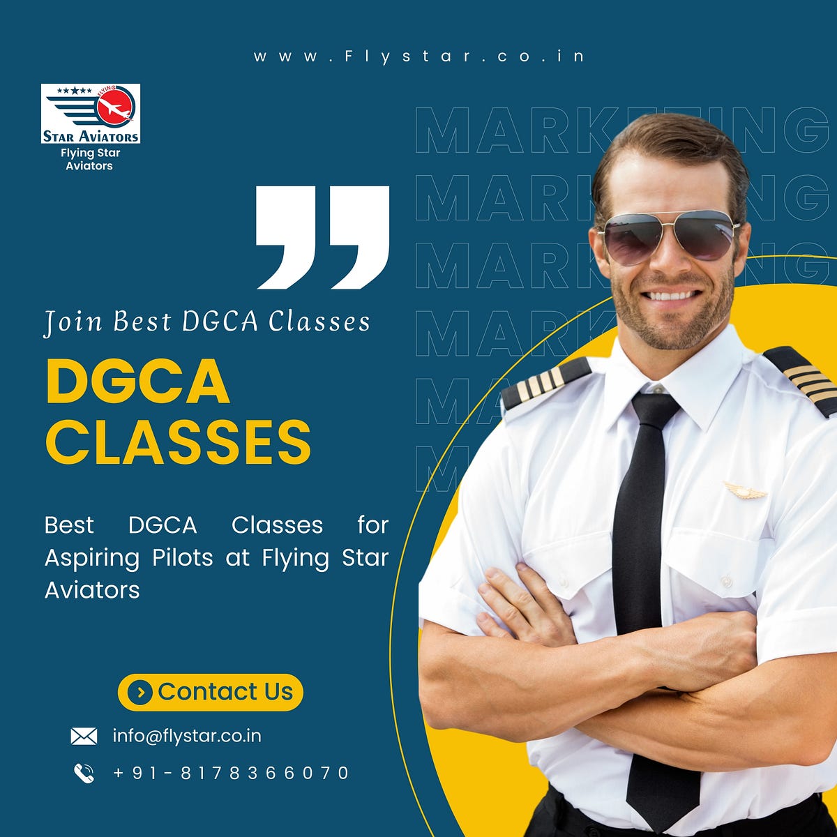 Best DGCA Classes for Aspiring Pilots at Flying Star Aviators | by Flystar Aviation | Jun, 2024 ...