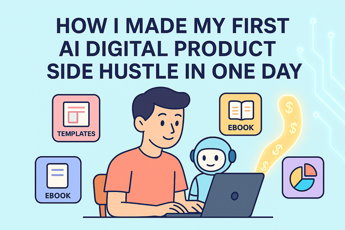 How I Made My First AI Digital Product Side Hustle in One Day | by ...