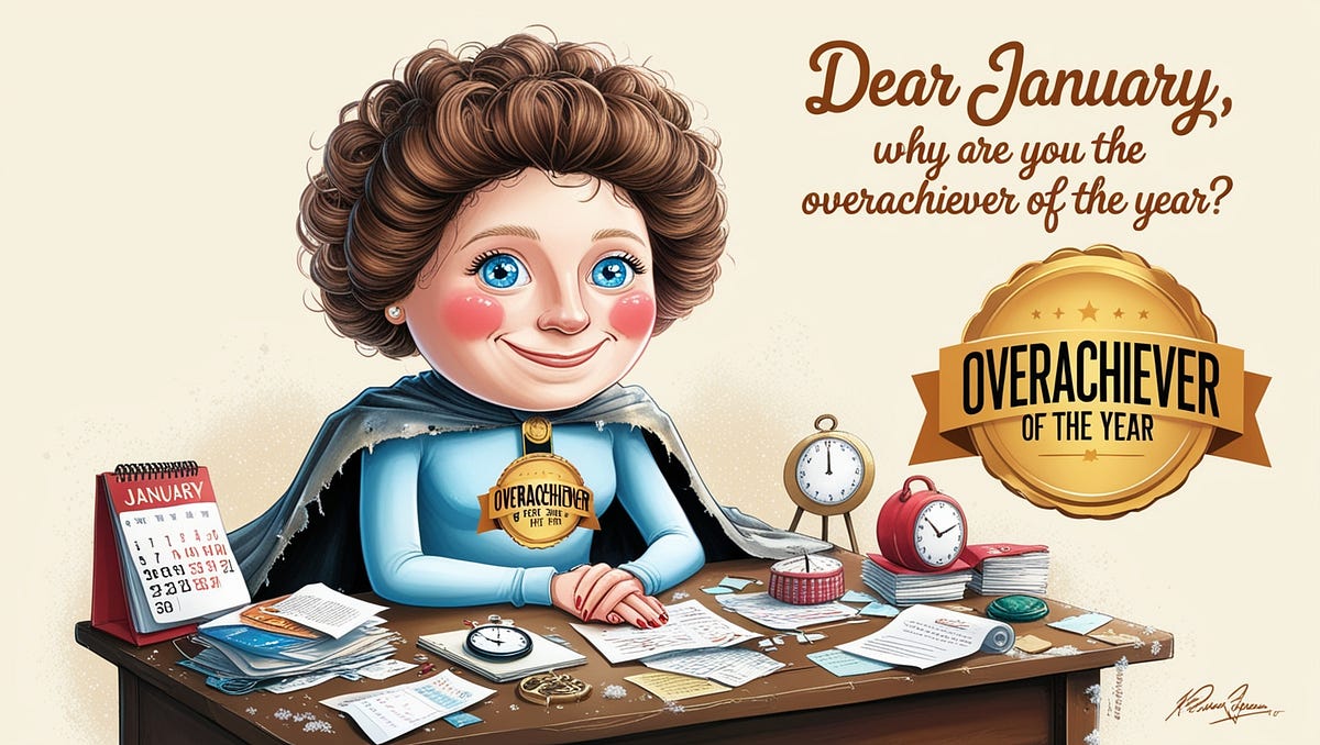 Dear January, Why Are You the Over-Achiever of the Year? | by Milan ...