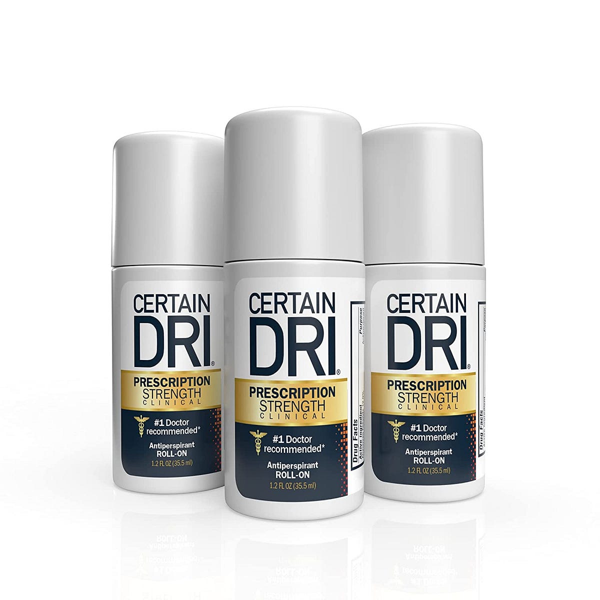 Certain Dri Prescription Strength Clinical Antiperspirant Roll-On ...