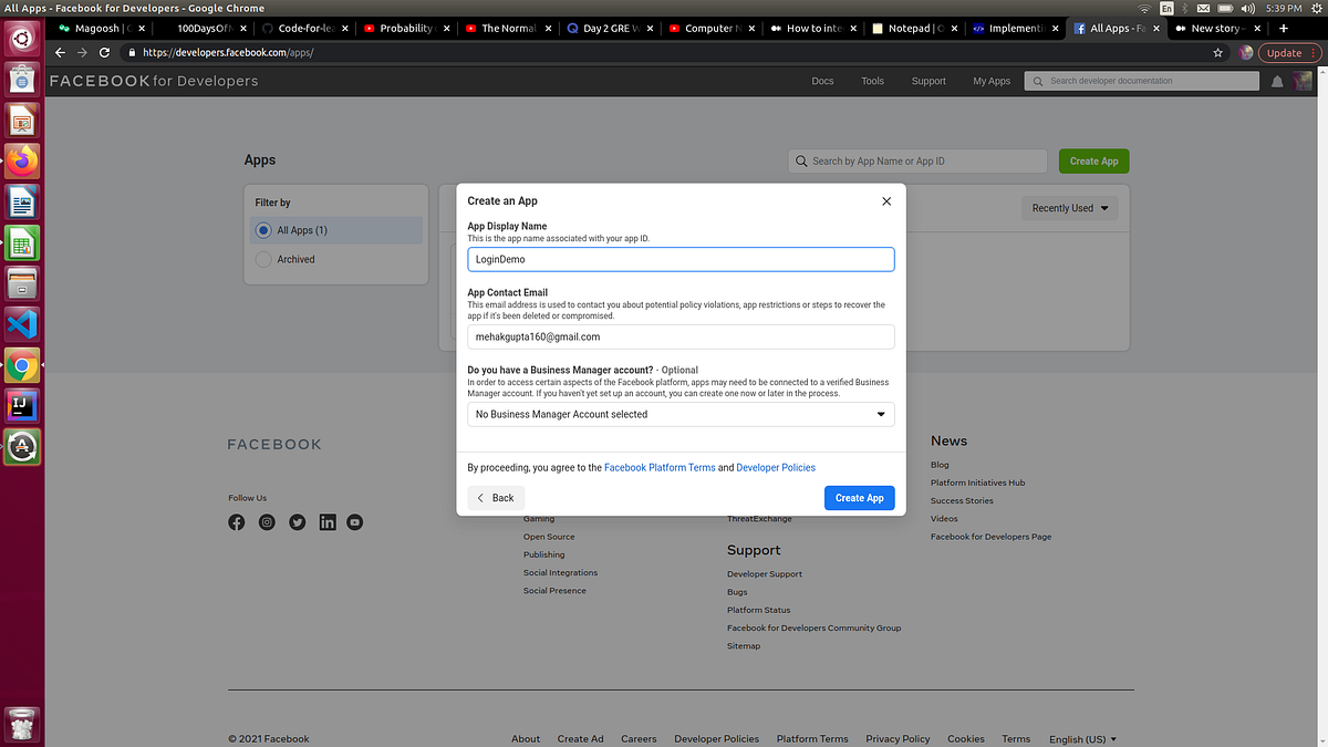 SignIn/SignUp using Angular Application (Facebook) | by Mehak Gupta ...