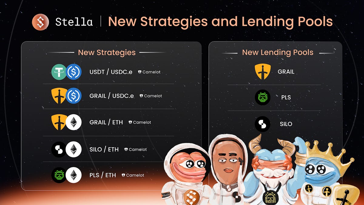 Introducing Arbitrum Assemble: Meet Camelot, Plutus, Silo, And Others Now On Stella! | by Stella ...