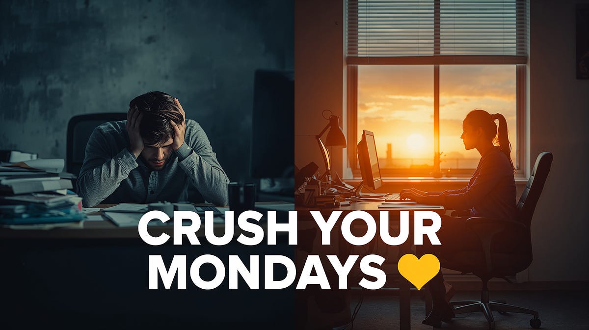How I Learned to Stop Dreading Mondays and Start Thriving | by ...