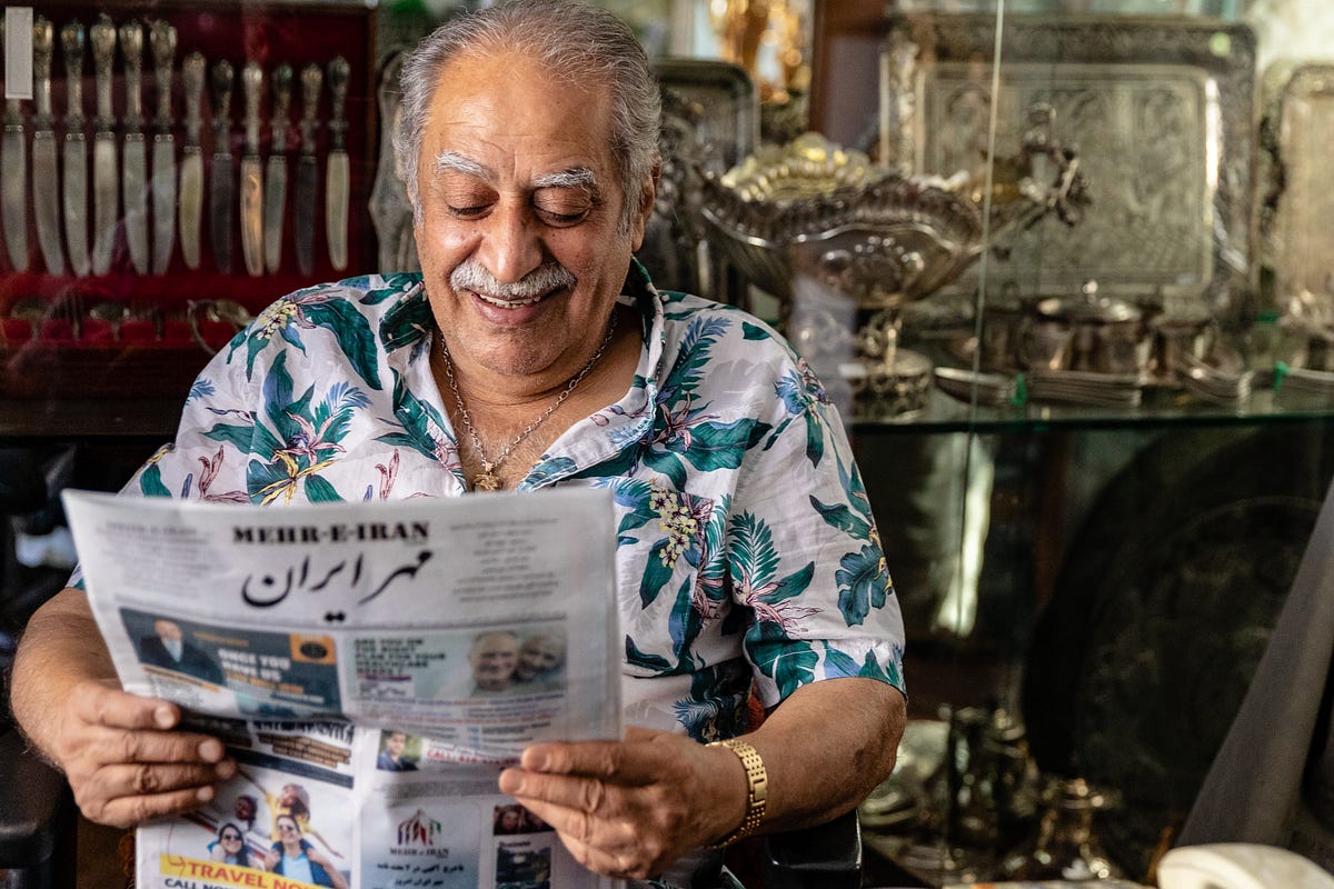 Tehrangeles Media. Persian book stores, antique shops and… | by Max ...