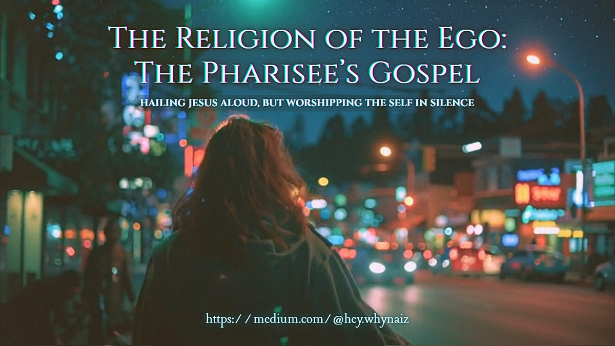 The Religion of the Ego (Pharisaic Edition) | Part 2 | by Ynaiz Miranda ...