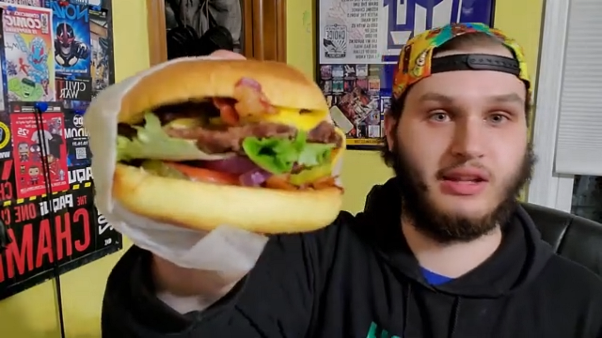 hardees dropped their new bacon beast burger! Is it really a beast ...