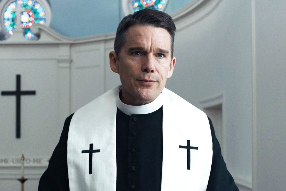 The Shocker VS. “First Reformed”. Are modern theaters worthy of this… | by john wilmes | THE ...