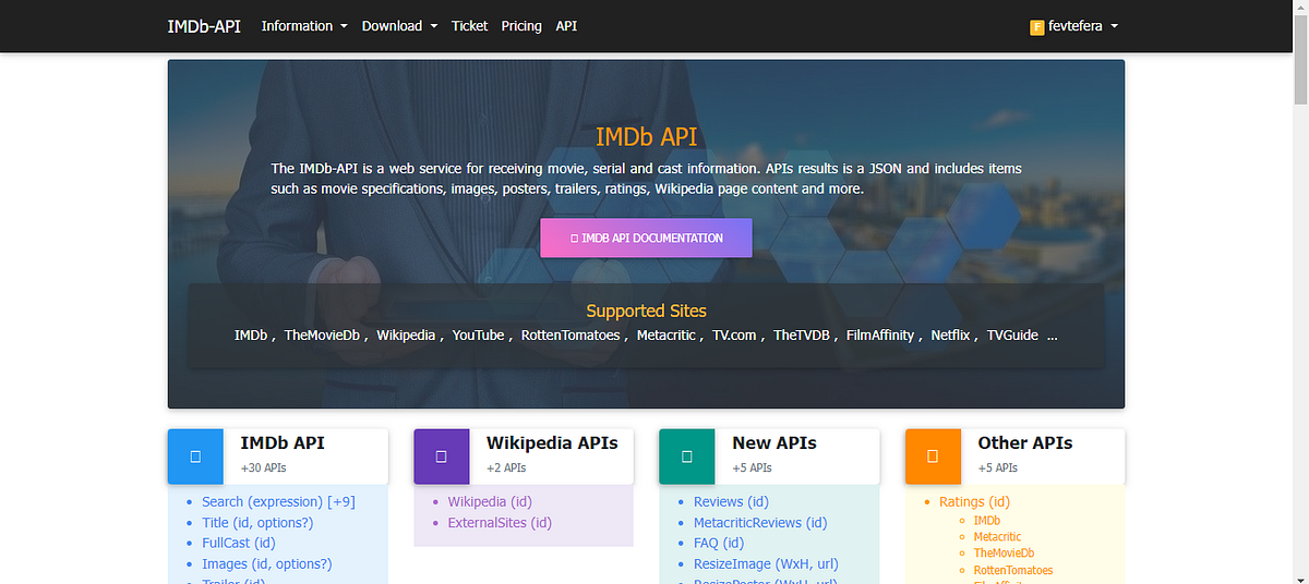 What is Application Program Interface & How Movie Api works | by Feva Tefera | Medium