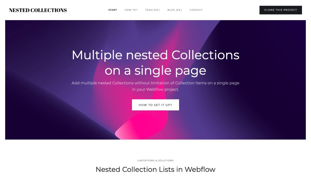 Nested Collection Lists – Breaking Webflow‘s Limitation | by Philipp Roth | Medium