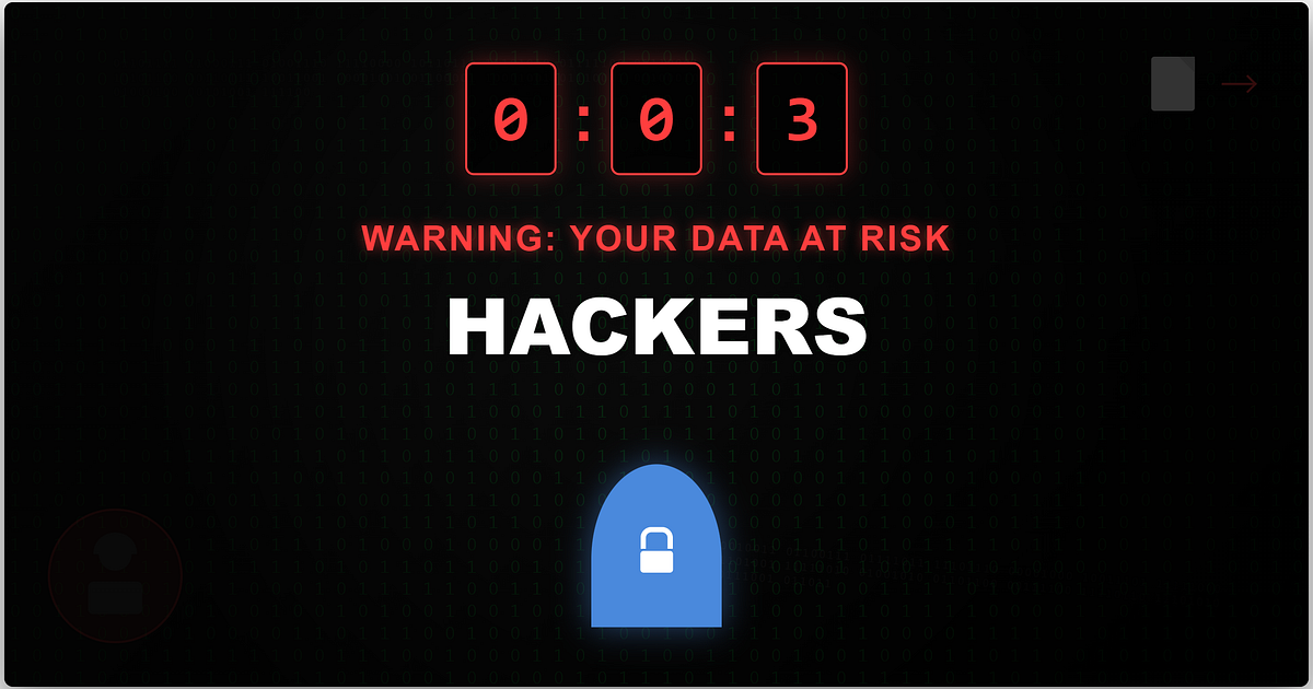 Hackers Can Steal Your Data in 3 Minutes — Here’s How to Stop Them | by ...