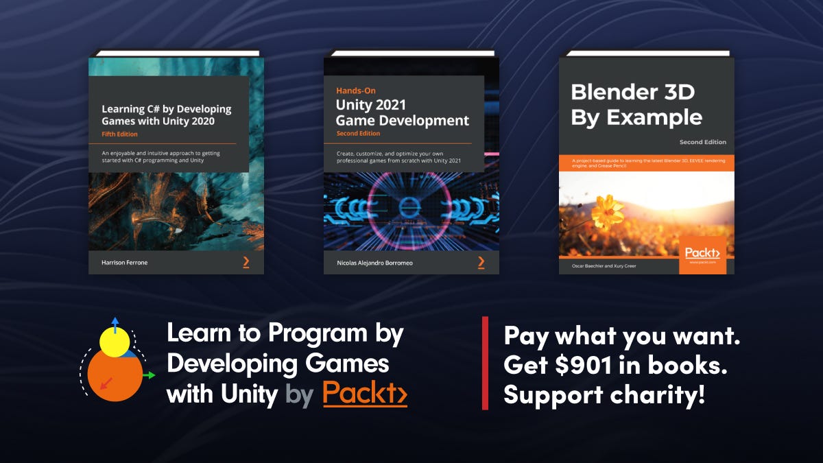 Learn To Program By Developing Games With Unity Book Bundle Humble Bundle Partner Blog Medium