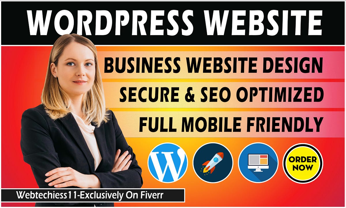 I will build SEO optimized wordpress website design | by Design Lab | Dec, 2023 | Medium